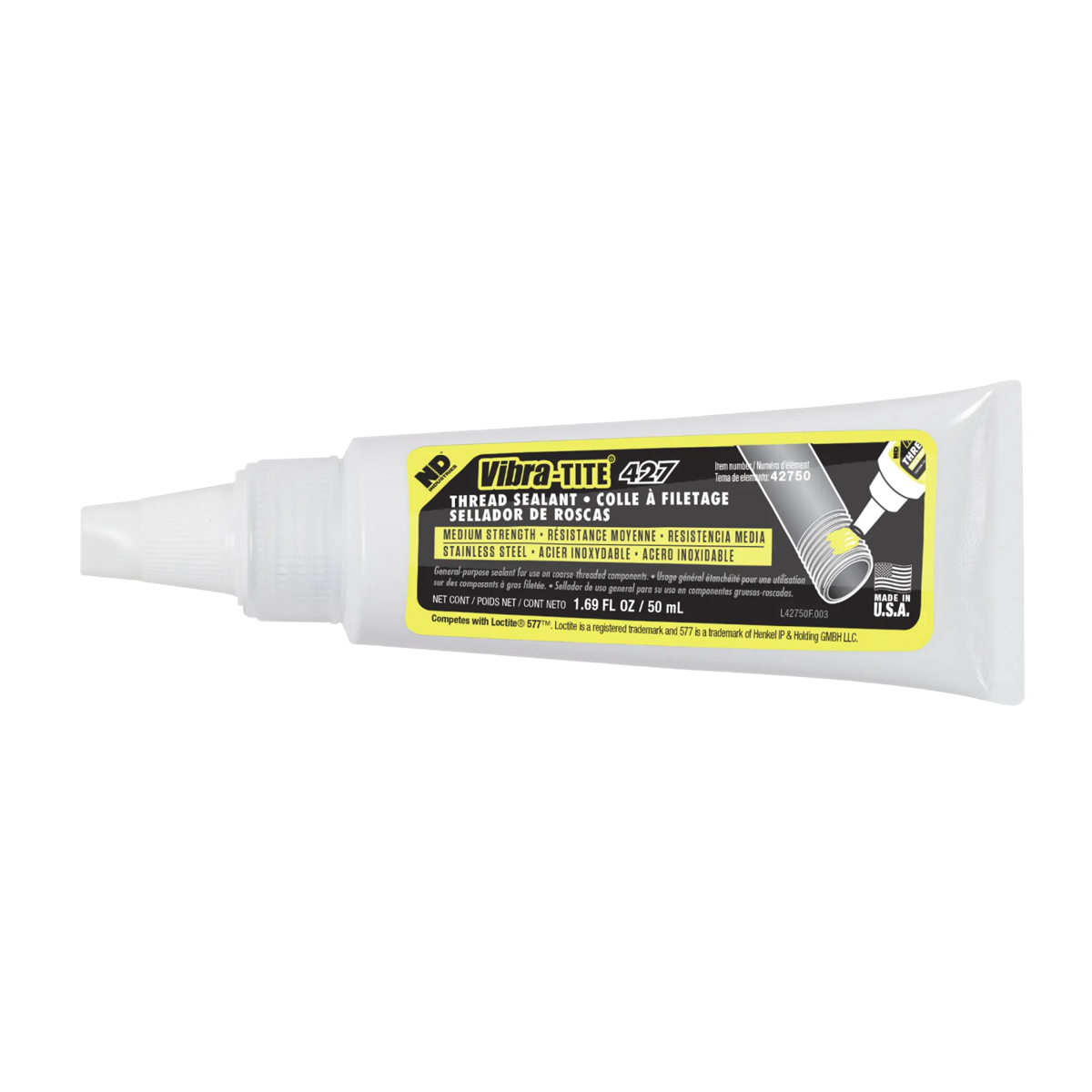 Vibra-Tite 427 Medium Strength – Stainless Steel Thread Sealant – Vibra ...