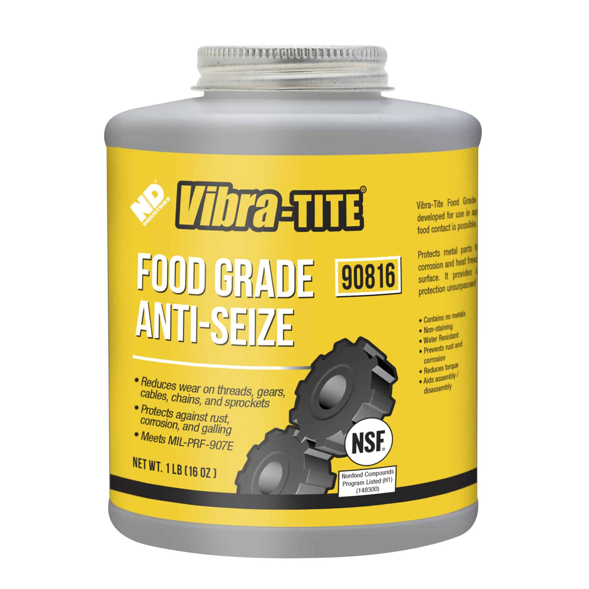 Vibra-Tite 908 Food Grade Anti-Seize – Vibra-Tite